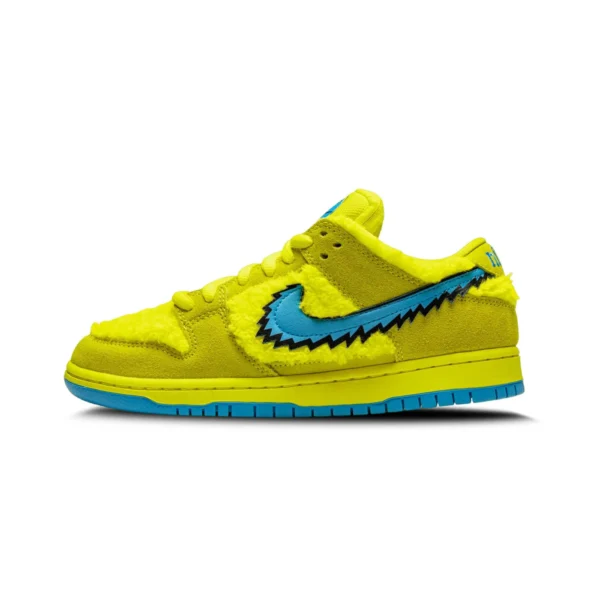 SB Dunk Low ‘Grateful Dead Bears Option Yellow’ - coastalkicks.in